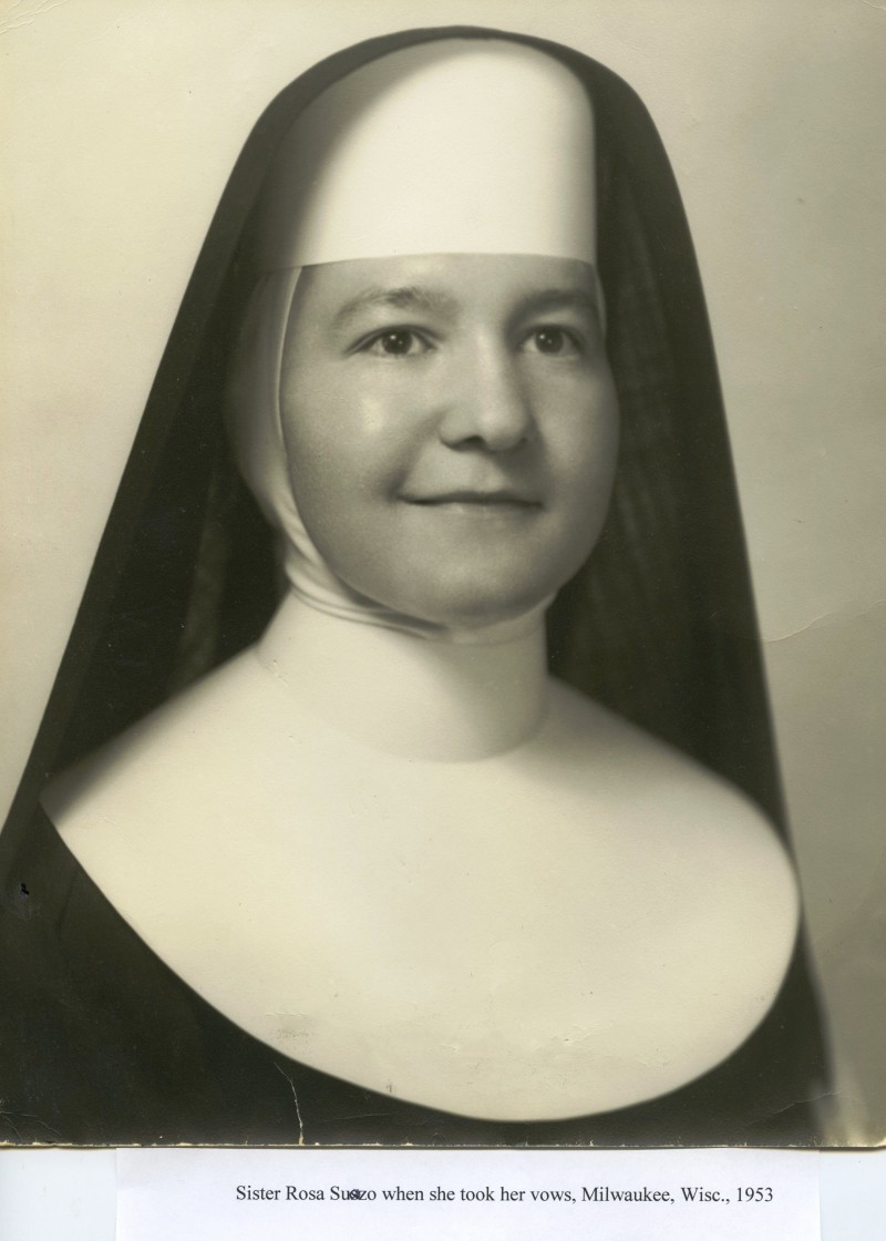 Sister Rosa Suazo when she took her final vows, 1953 – Boulder County ...