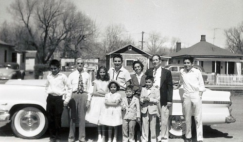 Tafoya family in front of their Water Street home, 1956 – Boulder ...