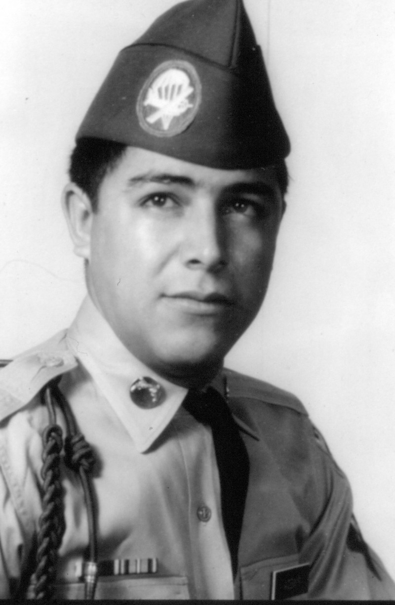 Dan Pineda in Military Uniform – Boulder County Latino History